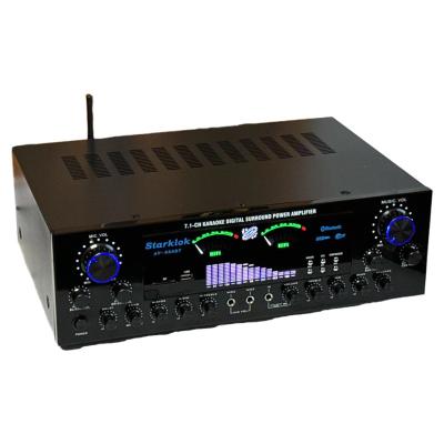 China AV-888BT 2800W Home Karaoke Dual-Ring Power Amplifier New Model 7.1 Channel Zone Tuning High-Power Metal Construction for sale