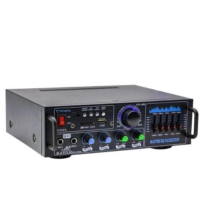 China 160W Dual Channel HiFi Stereo Audio Home Digital Amplifier Professional Tube Amplifier Module Microphone Input Remote Amplifier for sale
