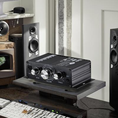 China BT-888 Mini 12V Home Amplifier 20W+20W BT Wireless Small Metal Hot-Selling for Foreign Trade Cross-Border for sale