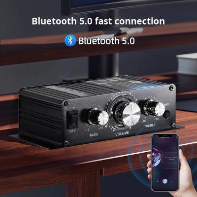 China BT-888 Mini 12V Home Amplifier 20W+20W BT Wireless Small Metal Hot-Selling for Foreign Trade Cross-Border for sale