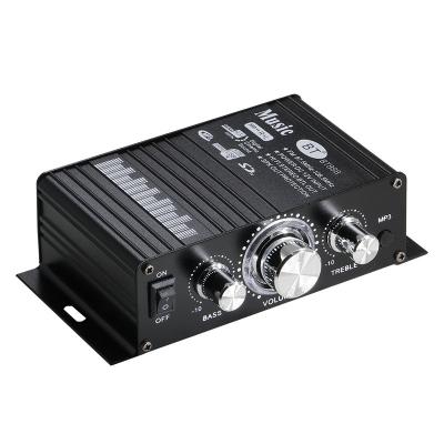 China BT-888 Mini 12V Home Amplifier 20W+20W BT Wireless Small Metal Hot-Selling for Foreign Trade Cross-Border for sale