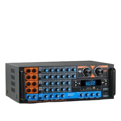 China ZX-12B 4.0 Channel 800W HiFi Audio Amplifier Hot-Selling High-Power BT Wireless Home Audio Large Digital Receiver Amplifier for sale