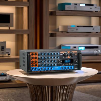 China ZX-12B 4.0 Channel 800W HiFi Audio Amplifier Hot-Selling High-Power BT Wireless Home Audio Large Digital Receiver Amplifier for sale