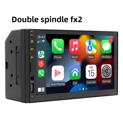 China 7 Inch Car for MP5 Player with for BT Wireless HD Rearview Camera CarPlay Android Auto Dashboard Radio Wired Dashboard Radio for sale