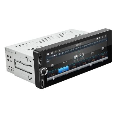China Single Din 6.86 Inch CarPlay/Android Auto Car Radio with Touch Screen LCD USB Connection Dashboard Placement for sale