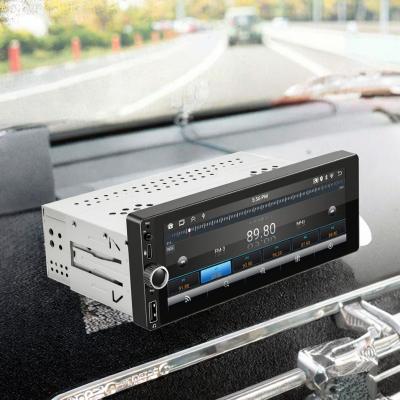 China Single Din 6.86 Inch CarPlay/Android Auto Car Radio with Touch Screen LCD USB Connection Dashboard Placement for sale