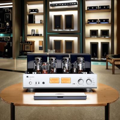 China A-Level 25W+25W Home HIFI Tube Audio Amplifier High Power Output Integrated Headphone Receivers Speakers Class Amplifier for sale