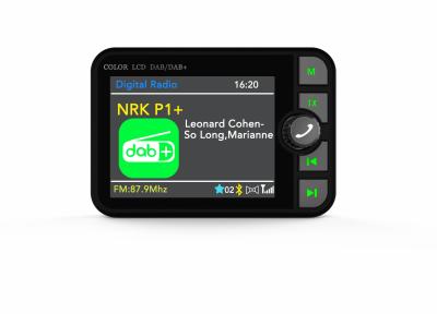 China 2.4-Inch Color LCD DAB/DAB+ Radio Receiver BT Wireless Compatible MP3 Player FM Car Digital Signal Broadcasting for 1 Year for sale