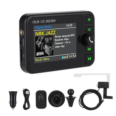 China 2.4-Inch Color LCD DAB/DAB+ Radio Receiver BT Wireless Compatible MP3 Player FM Car Digital Signal Broadcasting for 1 Year for sale