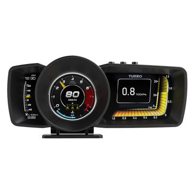 China 2023 OBD2 GPS Speed Display Smart Gauge with Head-Up Display (HUD) Multiple Interface for Car Electronics for sale