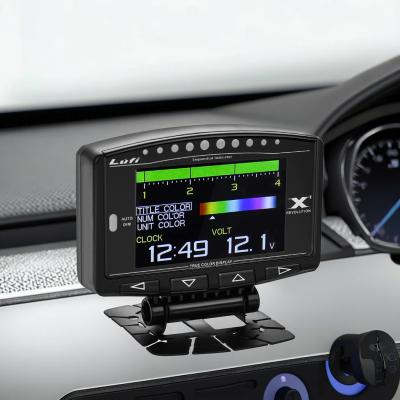 China Revolution OBD2 Smart Digital Car Gauge RPM Multi Meter with Turbo Alarm Automotive OBD Car Alarms for sale
