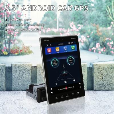 China Universal 9.5\" 2 Din Android Navigation GPS Car Multimedia Player Dashboard Car Radio Touch Screen USB Carplay FM WIFI for sale