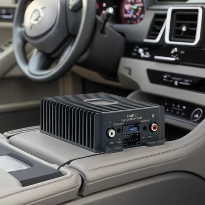 China Professional High-Power Class AB 50W*4 30W*4 Car Amplifier DSP Audio Processor Lossless Audio Modification for sale