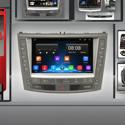 China 2 Din Android Car Stereo Audio GPS MP5 Player Dashboard Mounted DVD Player Luxury Sedan IS IS250 IS300 IS350 2005-2012 Models for sale