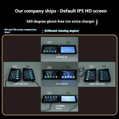 China Creatall 7 Inch Portable Car MP5 Player for Bluetooth Hands-Free Wired/Wireless CarPlay & Android Auto Stereo Audio WAV MP3 for sale