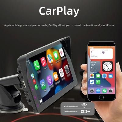 Cina Creatall MP5 per auto portatile da 7 pollici con CarPlay Wireless per Bluetooth Trasmettitore FM Telecamera posteriore HD Posizionamento sul cruscotto 1 anno in vendita