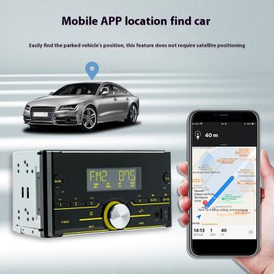 China Creatall 12V Dual-Disk Car MP3 Player Smart for Bluetooth Car Amplifier Radio Colorful Light Aux SD Card Connection 1-Year for sale