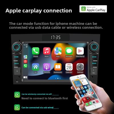 China Creatall 7-Inch HD Screen Android Car GPS Navigation System Compatible Opel Smart for BT Wireless CarPlay Dashboard USB for sale