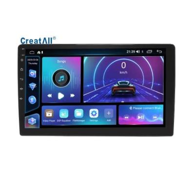 중국 Creatall 7/9/10인치 중앙 제어 자동차 안드로이드 GPS 내비게이션 스마트 BT 와이파이 인터넷 올인원 대시보드 머신 판매용