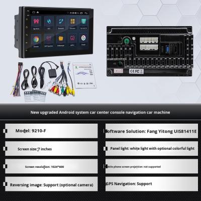 China Creatall 7/9/10 inch Central Control Car Android GPS Navigation Smart voor BT Wifi Internet All-in-One Dashboard Machine Te koop
