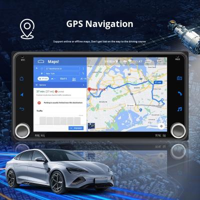 China Creatall 7-Inch Android Car GPS Navigation Dashboard All-In-One Central Car for DVD Wireless BT CarPlay Exclusive for Touch for sale