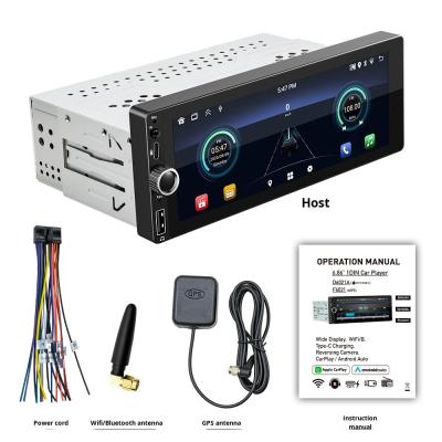 China Creatall 6.86 Inch All-In-One Wireless Dashboard Carplay Smart Android GPS Navigation HD Reversing Image for Bluetooth for sale