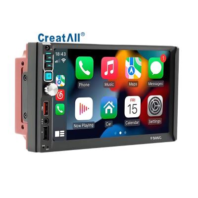China Creatall 7-Inch Dual Reel Reverse Camera MP5 Player for Bluetooth Central Control Screen CarPlay Navigation Android Auto Mirror for sale