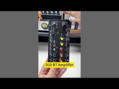 D10 BT 증폭기 오디오 보드 12V 24V 다트질 모노 서브우퍼 증폭기 카라오케