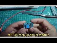 Creatall MT3608 Modulo di potenziamento CC-DC 2A Boost Board Voltaggio di ingresso 2-24V Voltaggio di uscita 30V