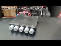 2.1 Channel Subwoofer AUX 12V 24V Audio Stereo 5.1 Bass Digital Power Amplifier Board ZK-MT21S 2x50W 100W for DC Adapter