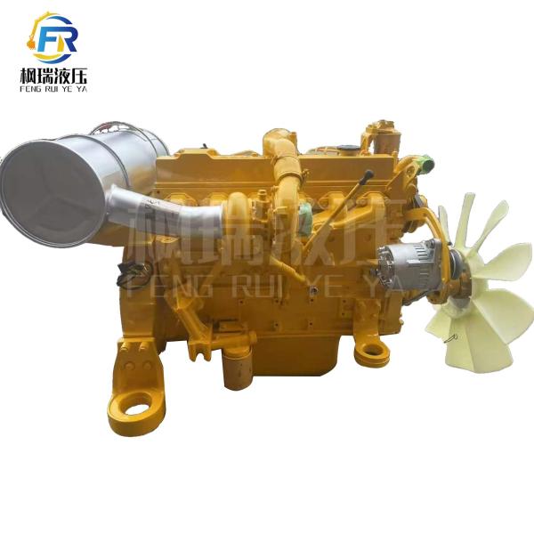 Quality Komatsu S6D95L Engine Assembly 6-Cylinder Water-Cooled 4.89L Displacement 95kW Rated Power for PC200-5 Excavator for sale