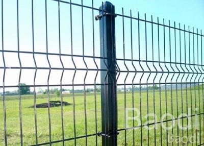 China De sterke Plastic Omheining van het Draadnetwerk boog Gelast Comité Met hoge weerstand met Vierkante Post Te koop