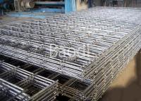 China Welded Rebar Concrete Wire Mesh Panels Square Rectangular Grids 4-13mm Wire 100-200mm Pitch for sale