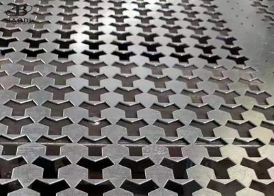 China Bladdikte 0.53.5mm Vierkant Gat Geperforeerd Metaalnetwerk Te koop