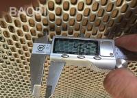 China Galvanized Slotted Hole Perforated Stainless Steel Mesh Screen 0.5mm-3mm Thickness for Mining for sale