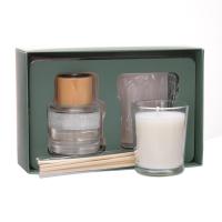 China Custom Scented Candles Reed Diffuser Set Private Label for sale