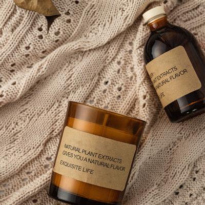 Cina Il vetro dell'etichetta privata ha sentito le candele e l'insieme di Reed Diffuser Home Fragrance Gift in vendita