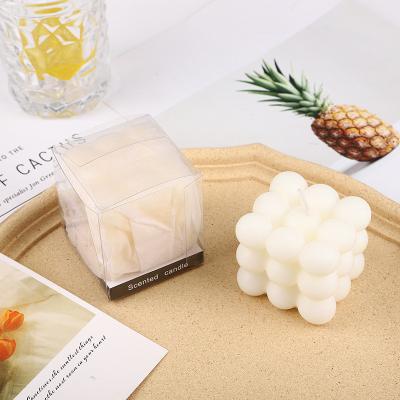 中国 AROMA HOME キューブ ボール型 マカロン カラー 香り付き 結婚式用キャンドル 販売のため