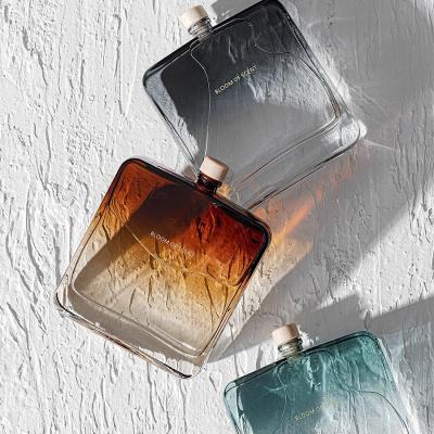Cina Gradiente 3 Design Cilindro Quadrato Bottiglia Profumo Profumo Diffusore A Lamella Con Confezione Regalo in vendita