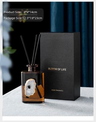 Cina Bottiglia fresca Reed Diffuser di vetro del profumo della stanza dell'aria dell'ufficio dell'olio essenziale di aromaterapia in vendita