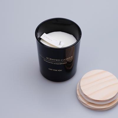 China Einzigartiges konkretes Glaskerzen-Sojabohnenölgroßhandelswachs roch kundenspezifische Kerzen der Kerzen für Geschenksatz zu verkaufen