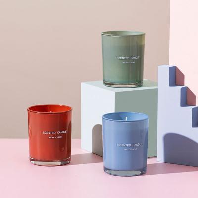 China Van de de Bestseller de Aromatische Gift van het AROMAhuis van het de Doosreeks Aangepaste Glas Reeks van de de Kruik100% Natuurlijke Bemerkte Kaars Te koop