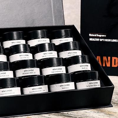 China De Prijs van China van het AROMAhuis Beste het Winkelen van de de Wasgeur van de Kerstmissoja de Geursteekproef 16pcs/Set Mini Scented Candle Te koop