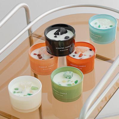 China Frasco Logo Private Label In Bulk feito sob encomenda de Mini Small Scented Soy Candle da fragrância à venda