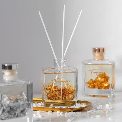 Cina Profumo domestico Crystal Glass Bottle Reed Diffuser di fragranza dell'olio essenziale di aromaterapia in vendita