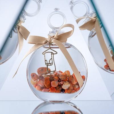 Cina Profumo domestico Crystal Glass Bottle Reed Diffuser di fragranza dell'olio essenziale di aromaterapia in vendita