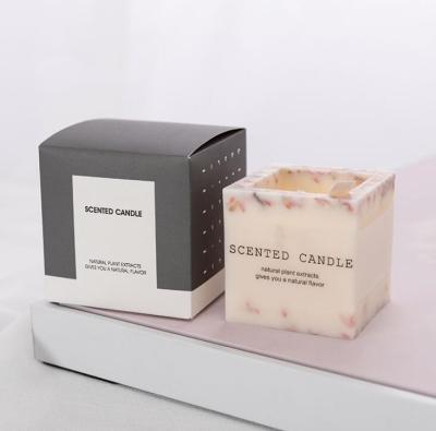 Cina Logo su ordinazione di nozze della CASA dell'AROMA del regalo di viaggio della candela profumata di lusso della colonna in vendita