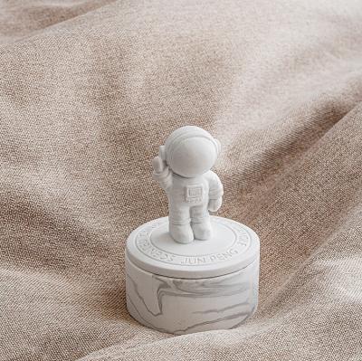 China Pleister Ruimteastronaut Velas Healing Crystal Aromatherapy Scented Candle Te koop