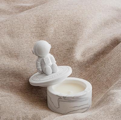China Pleister Ruimteastronaut Velas Healing Crystal Aromatherapy Scented Candle Te koop