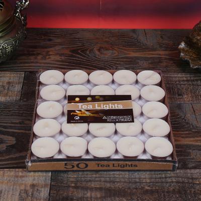 Cina Il cuore di aromaterapia ha modellato la cera che non dà fumo della soia di Tealight ha sentito le candele 50 pc in vendita